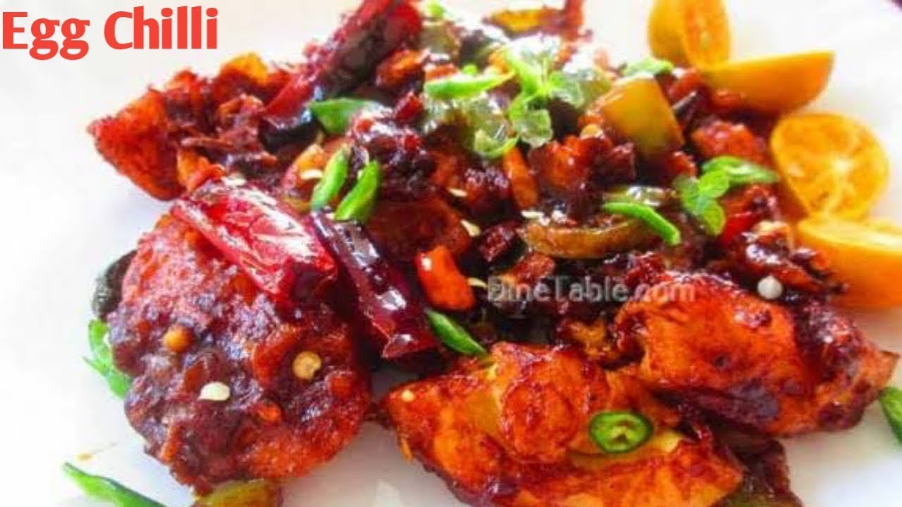 Egg Chilli/Egg recipe/spicy Egg/Nonveg recipe/Chilly egg/Egg fry/Aanda ...