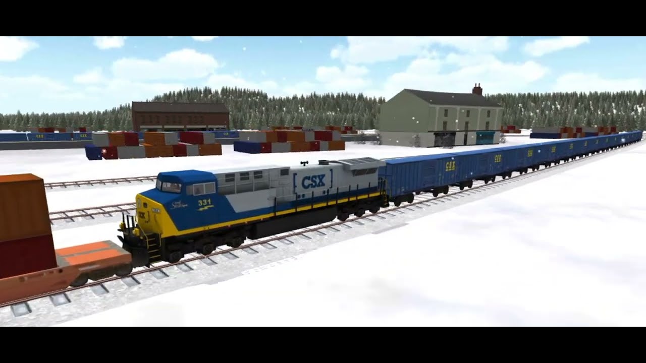 CSX Railway | Train Simulator,GE AC4400CW, GE Transportation Systems ...