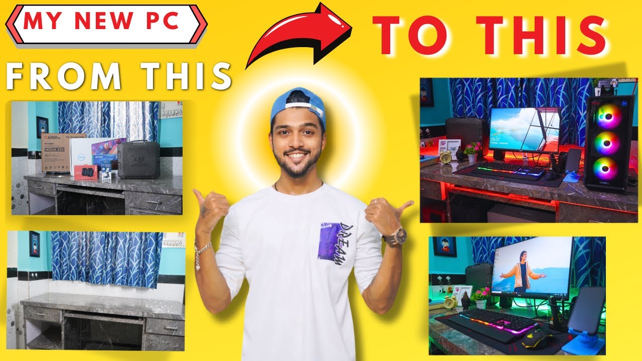 How to build new gaming pc at home 🖥️🔥( step by step guide ) - YouTube