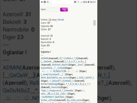 Uzeyir Mehdizade 2019 Medeni seviyyeli sayt, chat taniwliq, chat adlari, medeni sayt, ozlem.az