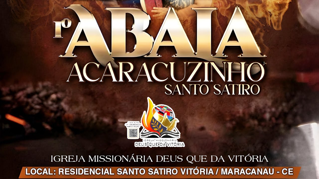 (cruzada ABALA ACARACUZINHO SANTO SÁTIRO)"PASTOR BRUNO" - YouTube