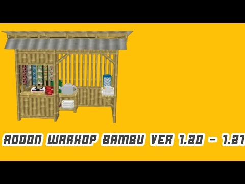 Addon Warkop Bambu Ver 1.20 - 1.21 || @zyrexzmc - YouTube