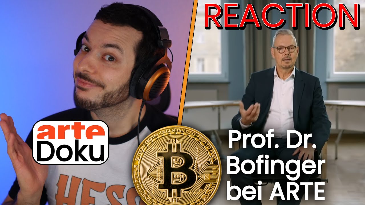 REACTION auf Prof. Dr. Bofinger bei @artede | Sind Kryptowährungen das ...