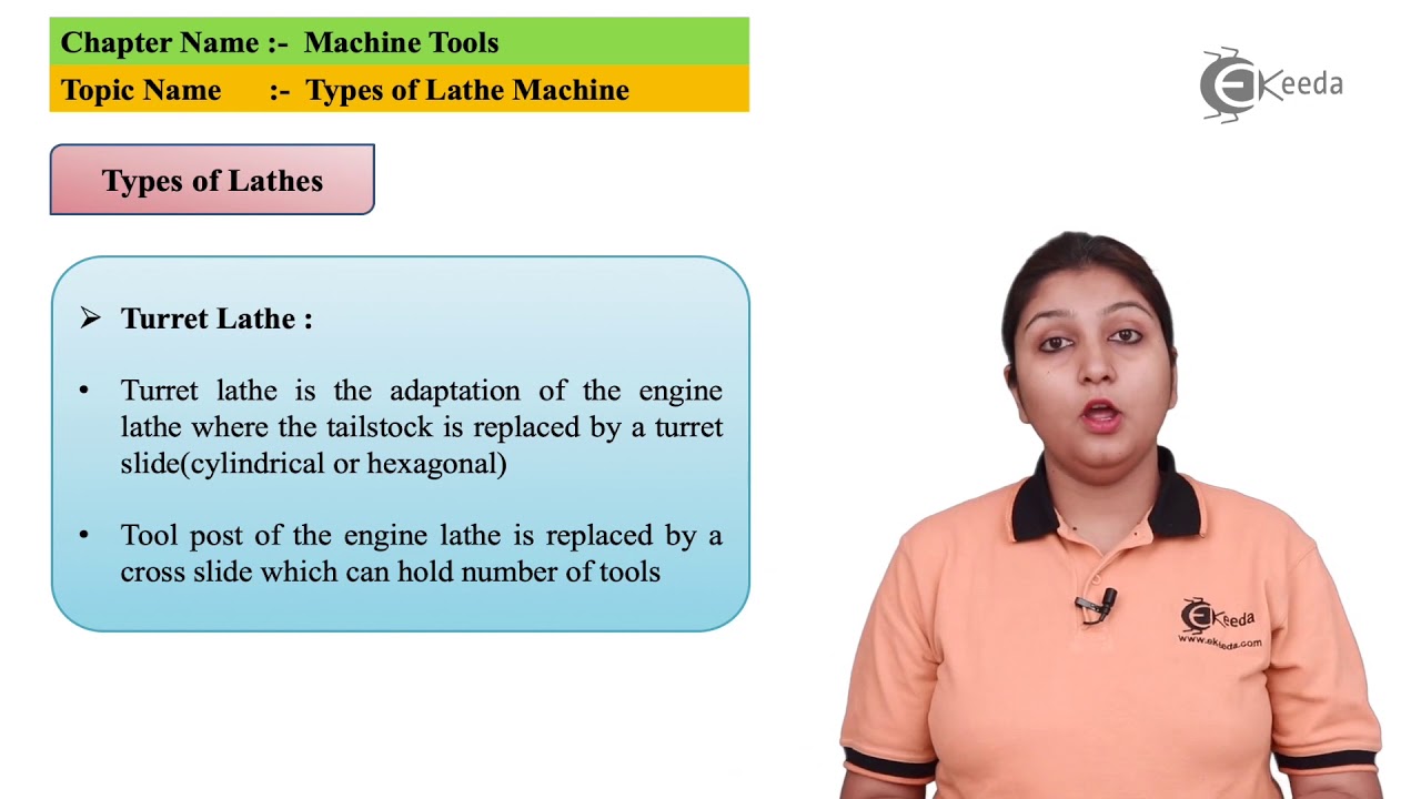 Types of Lathe Machine - Machine Tools - Production Process 1 - YouTube