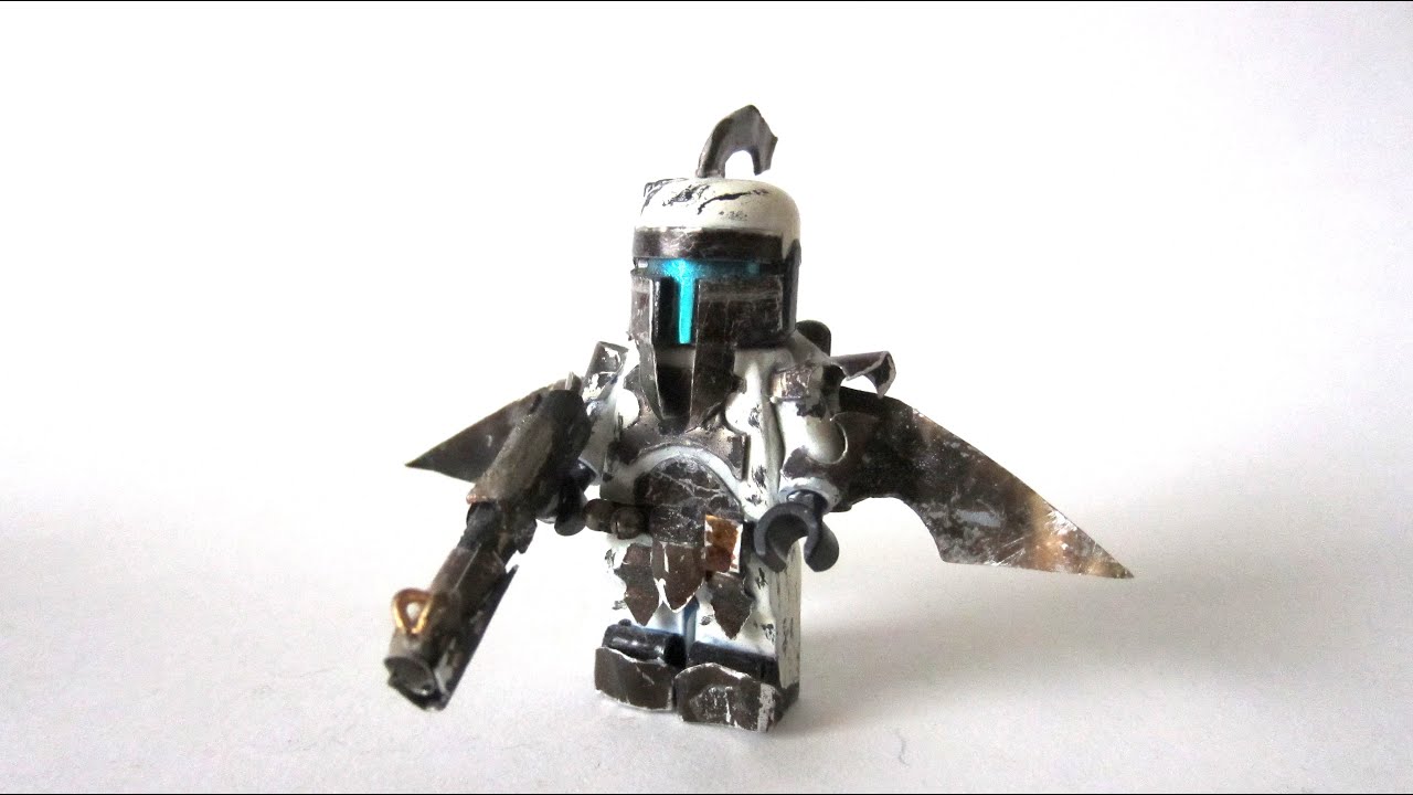 Custom LEGO Star Wars Clone Mandalorian Jet Trooper - YouTube