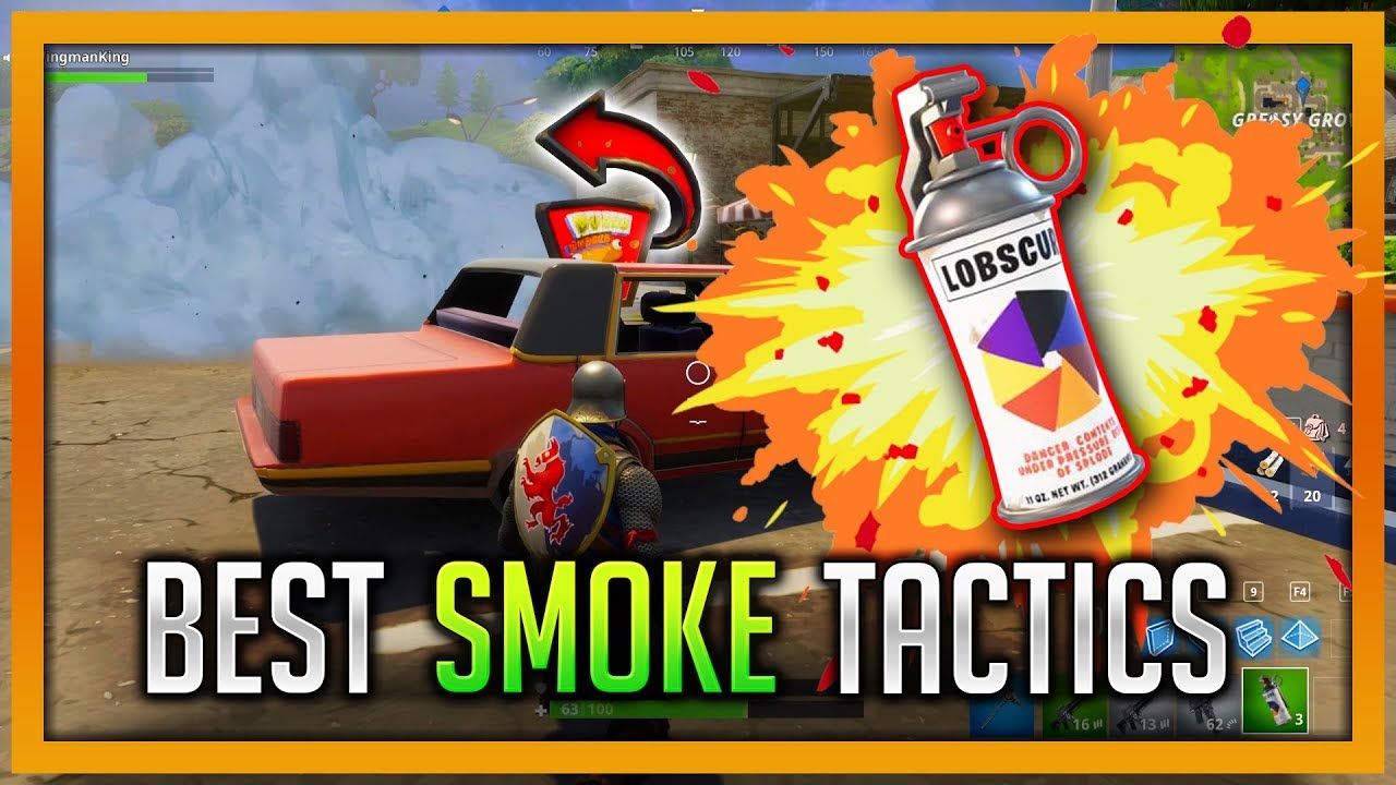 The Smoke Grenade Escape (Fortnite Battle Royale) - Solo #01 - YouTube