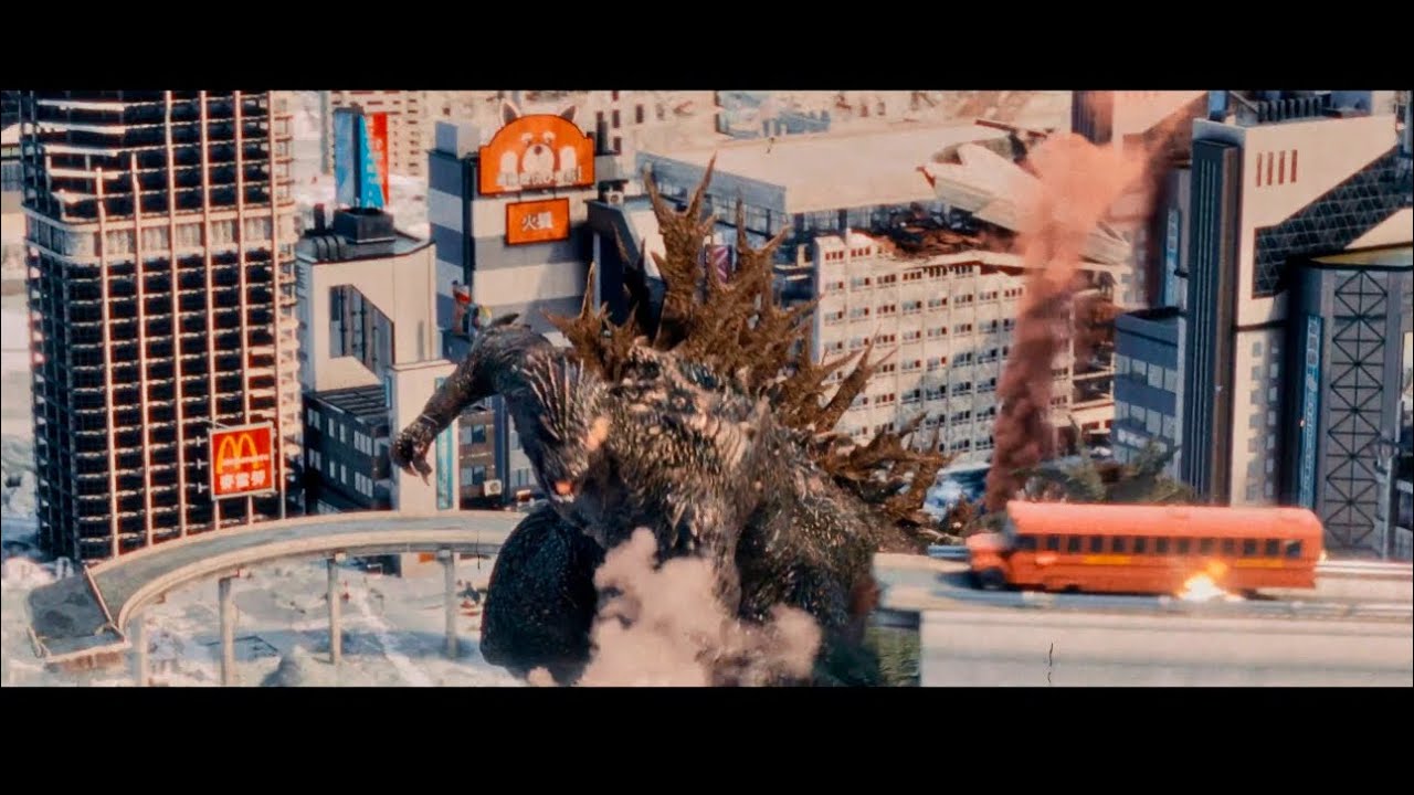 Godzilla Minus One Inspired Scene Made in Blender! - YouTube