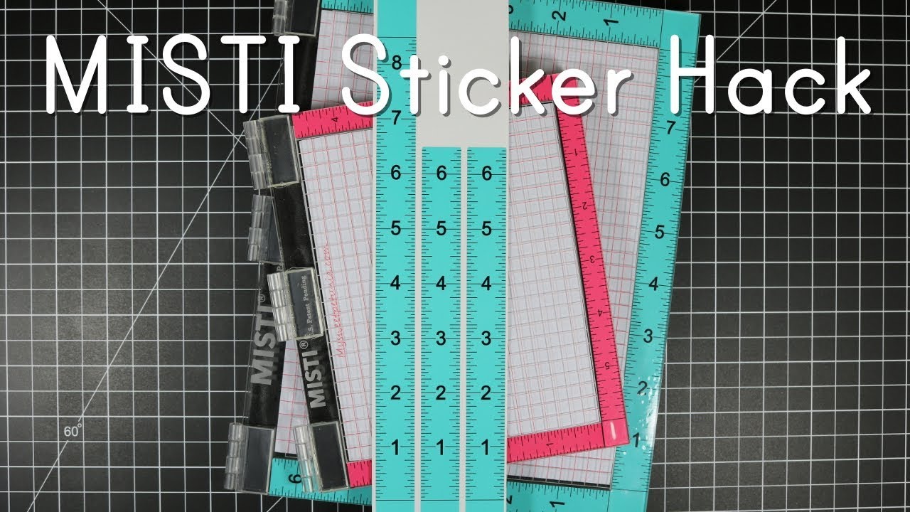 MISTI Sticker Replacement (and Hack!) - Original and Mini - YouTube