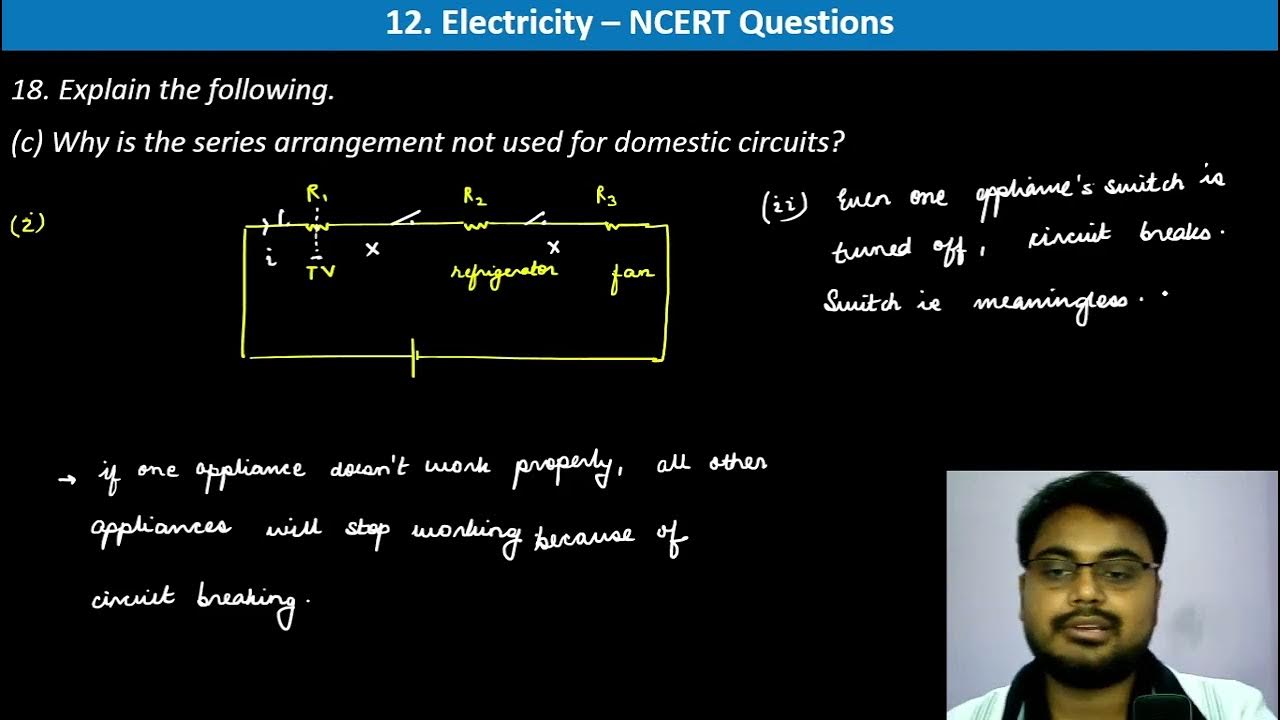 Why is the series arrangement not used for domestic circuits? - YouTube
