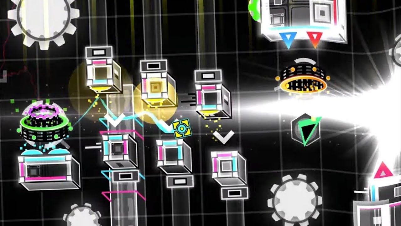 [Geometry Dash] CYBER INFINITY [Easy Demon] by Extrox, Optation ...
