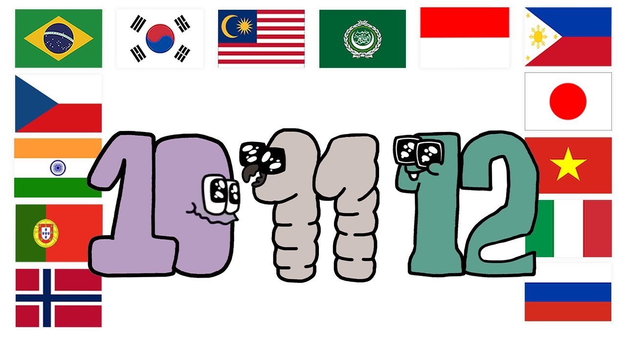 Baby Number Lore in different languages meme - YouTube