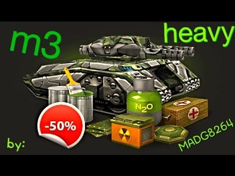 Tankionline| m3 heavy tank kit| by:MADG8264 - YouTube