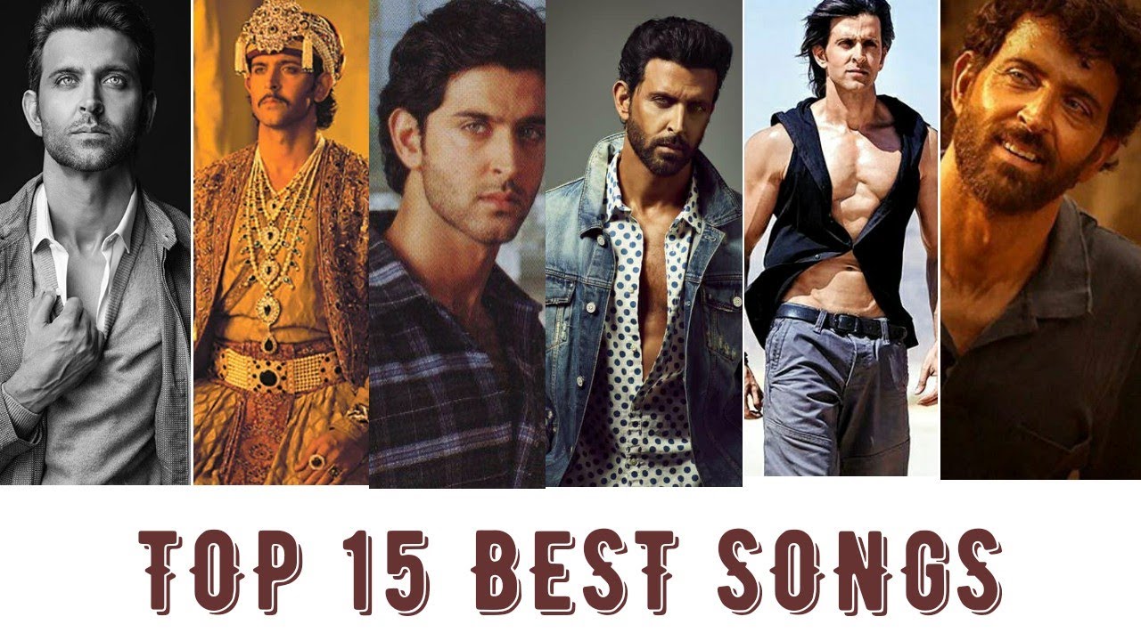 TOP 15 Hrithik Roshan BEST SONGS 🎶 - YouTube
