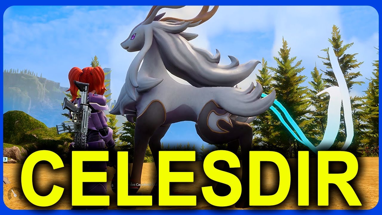 O novo pal (CELESDIR LV 60) de palworld feybreak v4.11 - YouTube