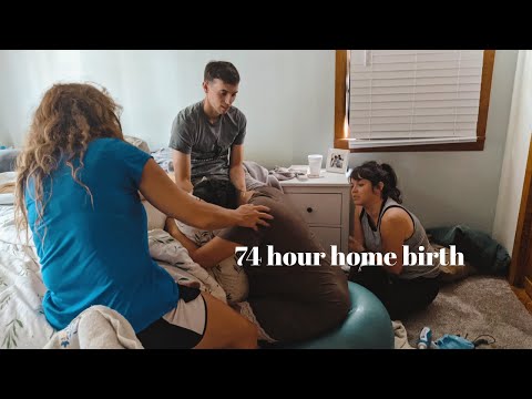 Unmedicated Home Birth l 3 DAY LABOR, 13 HOURS PUSHING!!