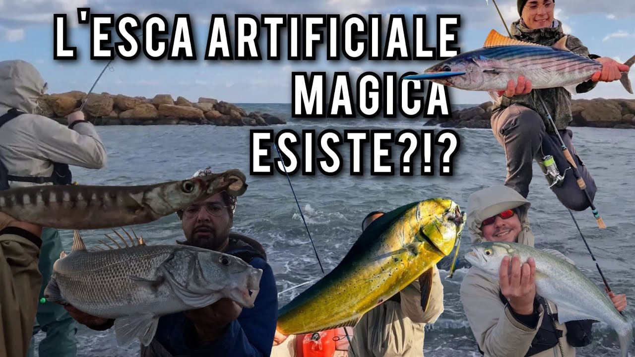 L' ESCA artificiale che è diventata un CULT per lo SPINNING in MARE ...
