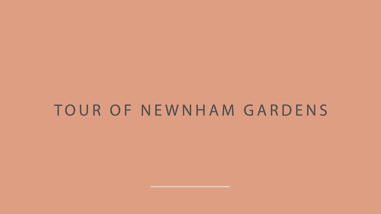 Tour of Newnham Gardens with Professor Jenny Morton & Sarah Carthew ...