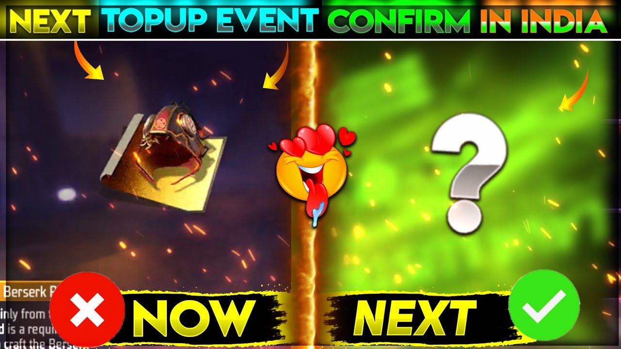 Next Top Up Event In Free Fire | 11 September Top Up Event | New Top Up ...