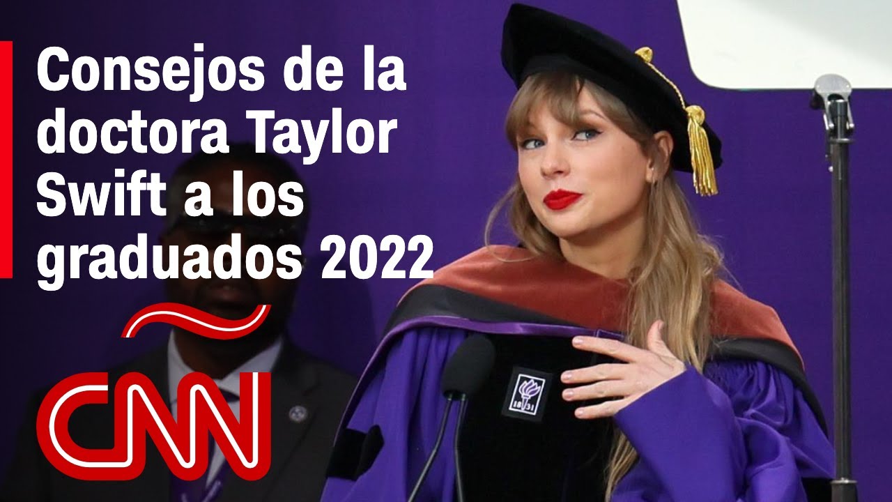 Taylor Swift ahora es una doctora y dio un discurso para estos ...