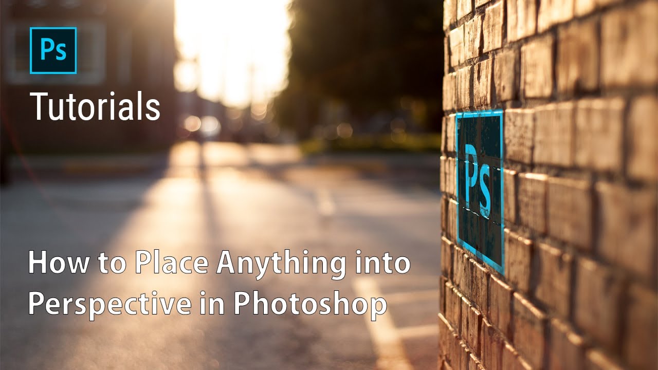 How to Place Anything into Perspective in Photoshop - YouTube