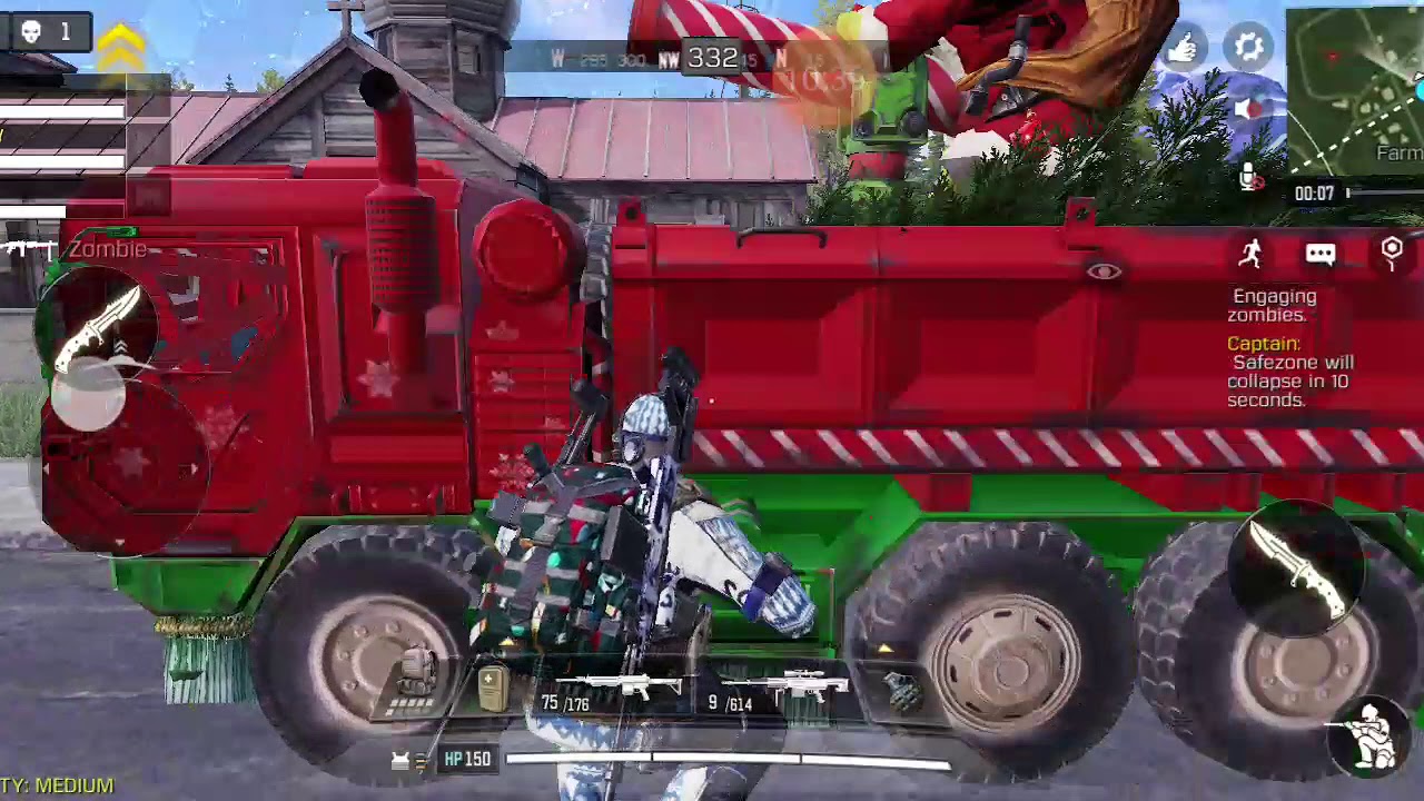 Call of Duty Mobile Gameplay: Zombie Santa! - YouTube