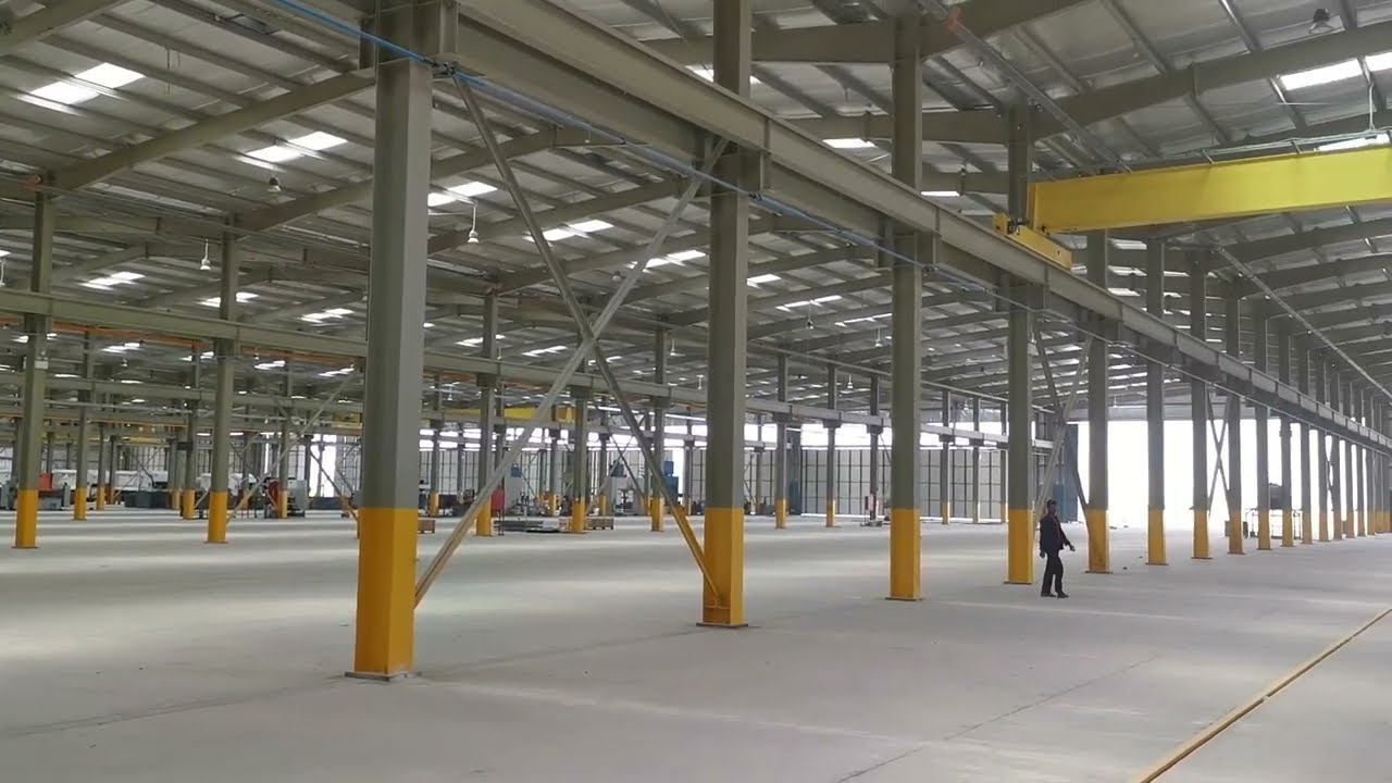 Steel Factory Project - Dammam - 3rd Industrial city - YouTube