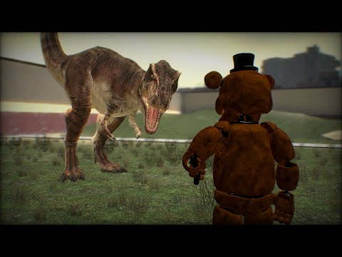 DINOSAUR VS FREDDY FAZBEAR