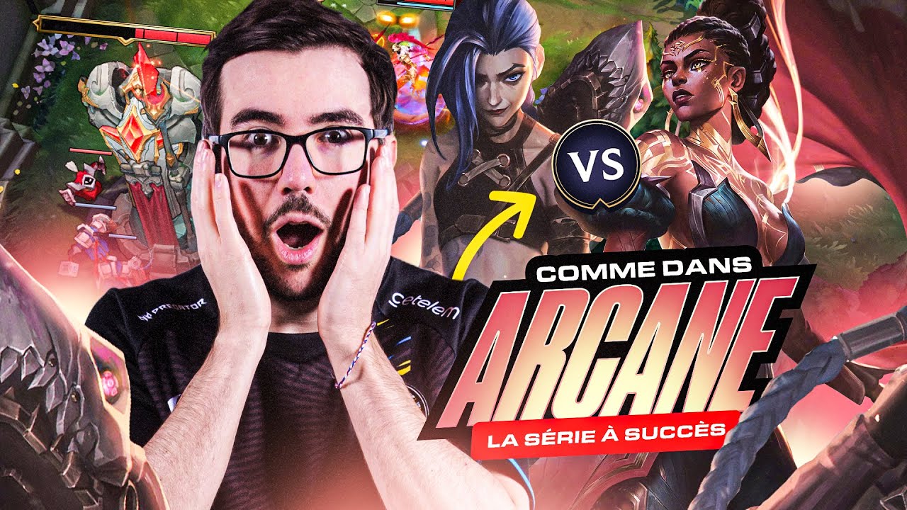 JE JOUE JINX CONTRE MEL AU BOT COMME DANS ARCANE LA SÉRIE À SUCCÈS ...