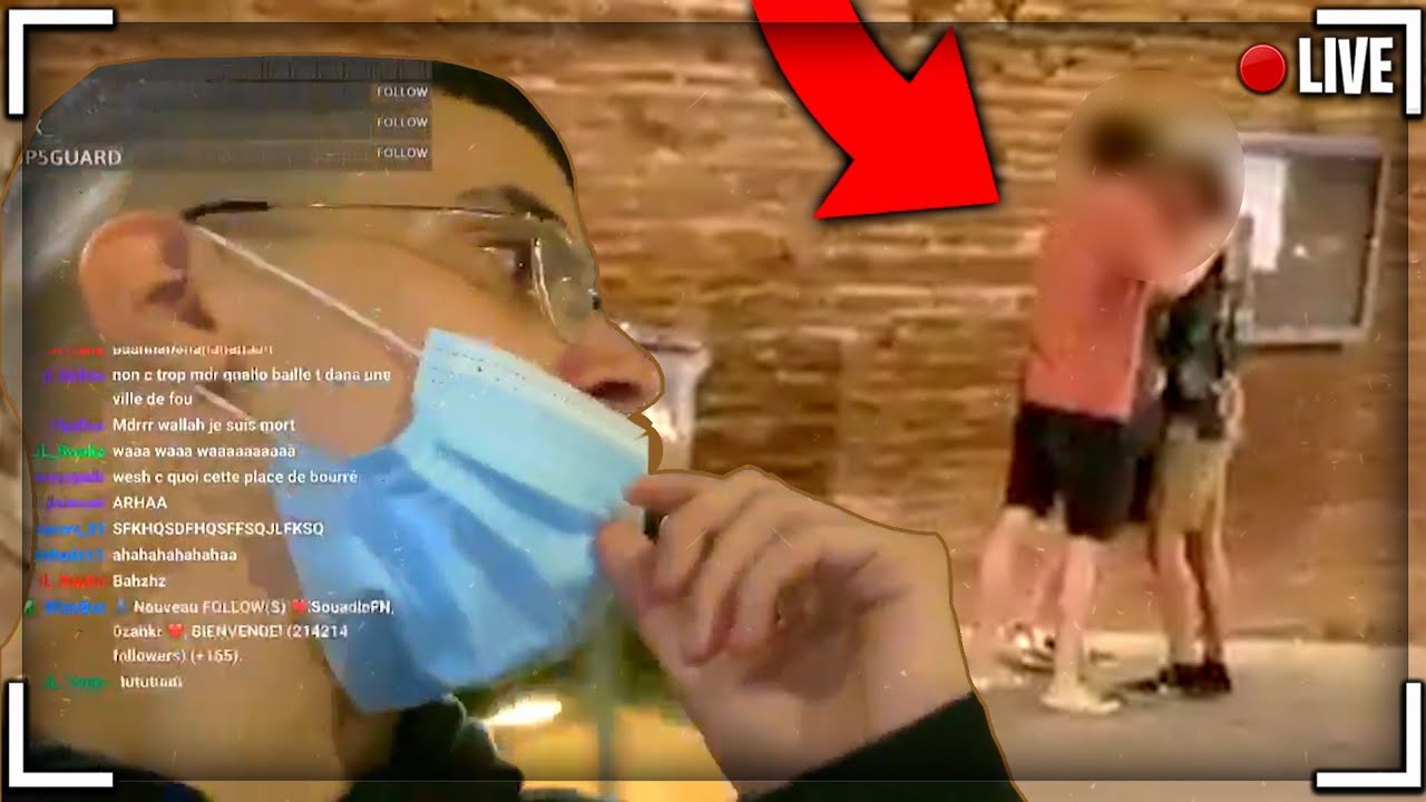 BICHOU LIVE IRL, IL SE FAIT MENACER !! (best of twitch) - YouTube