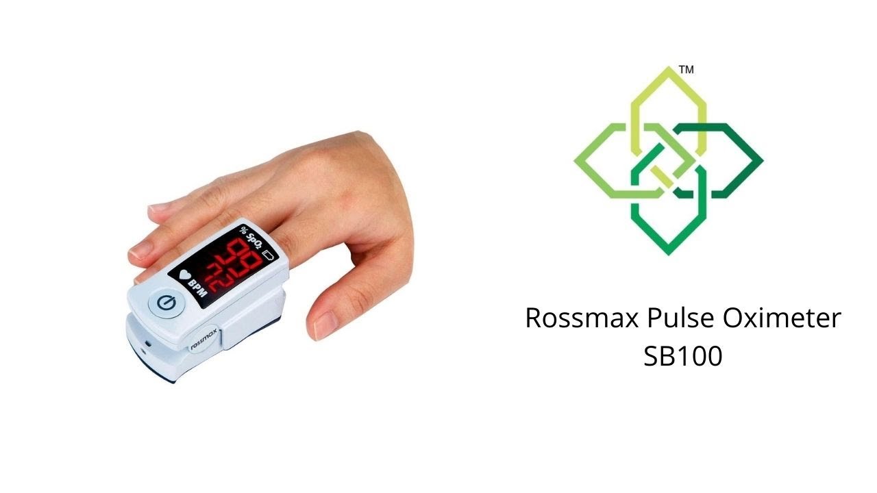 Rossmax Pulse Oximeter SB100 - YouTube