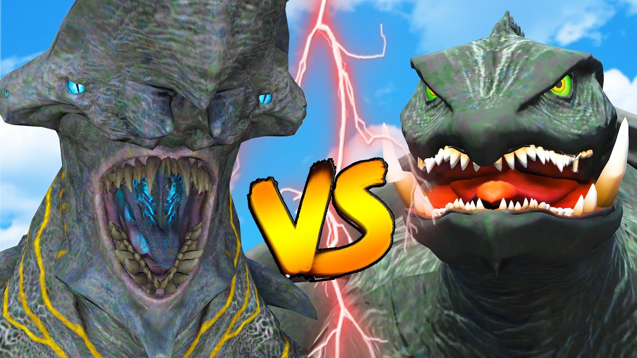 KnifeHead VS Gamera - Epic Pacific Rim Monster Fight GTA 5 - YouTube