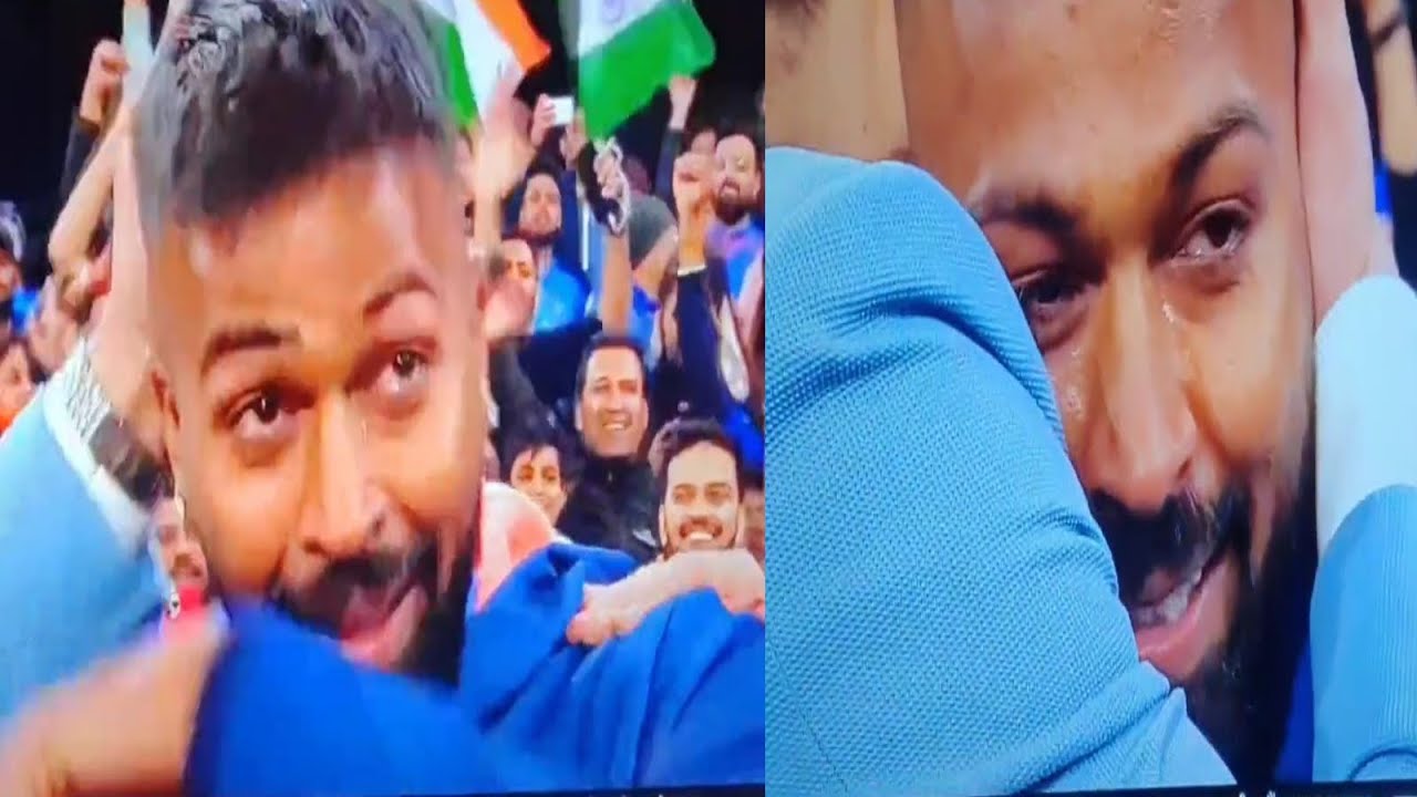 Watch: Hardik Pandya Seen Crying After India Won The Match Against ...