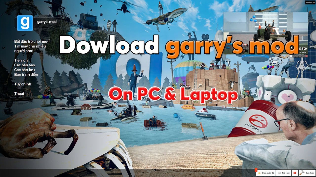 How to download Garry's mod on pc laptop 2024 - YouTube