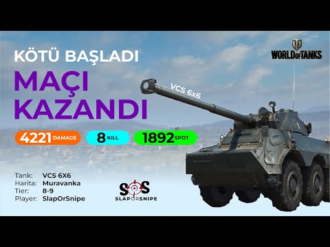 VCS 6X6 ile Murovanka'da Maçı Kazandı