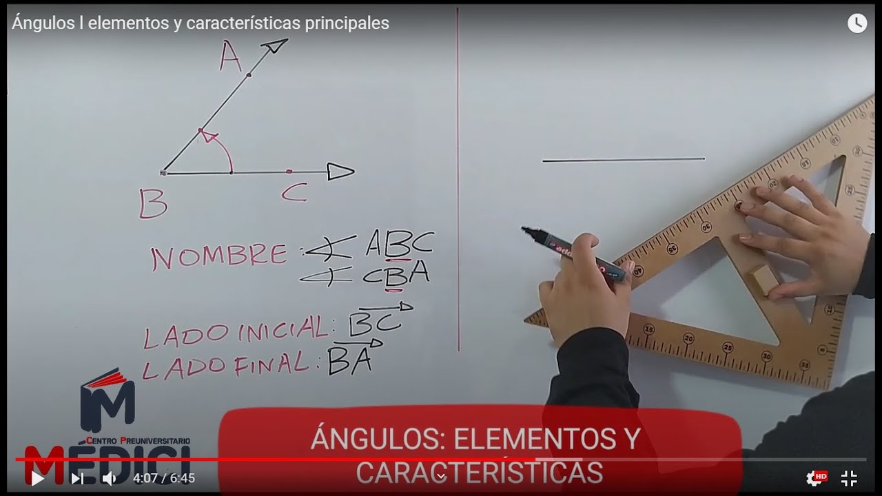 Ángulos l elementos y características principales - YouTube