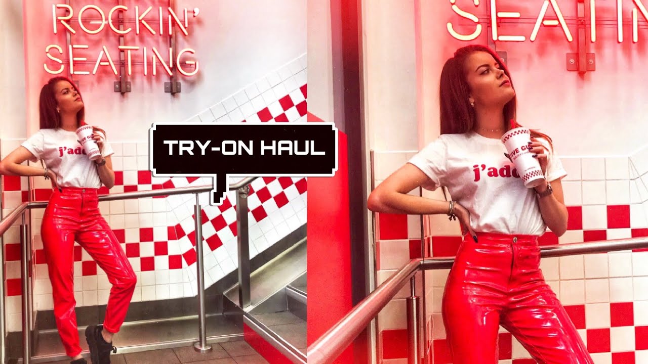FIRST TRY-ON HAUL 2018 - YouTube