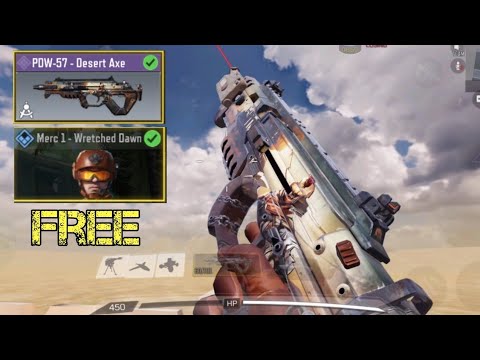 New free PDW - Desert Axe & Merc 1- Wretched Dawn Gameplay in COD ...