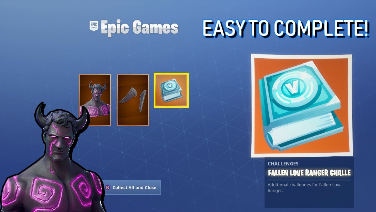 How To Complete The "FALLEN LOVE RANGER CHALLENGES" In (Fortnite Battle ...