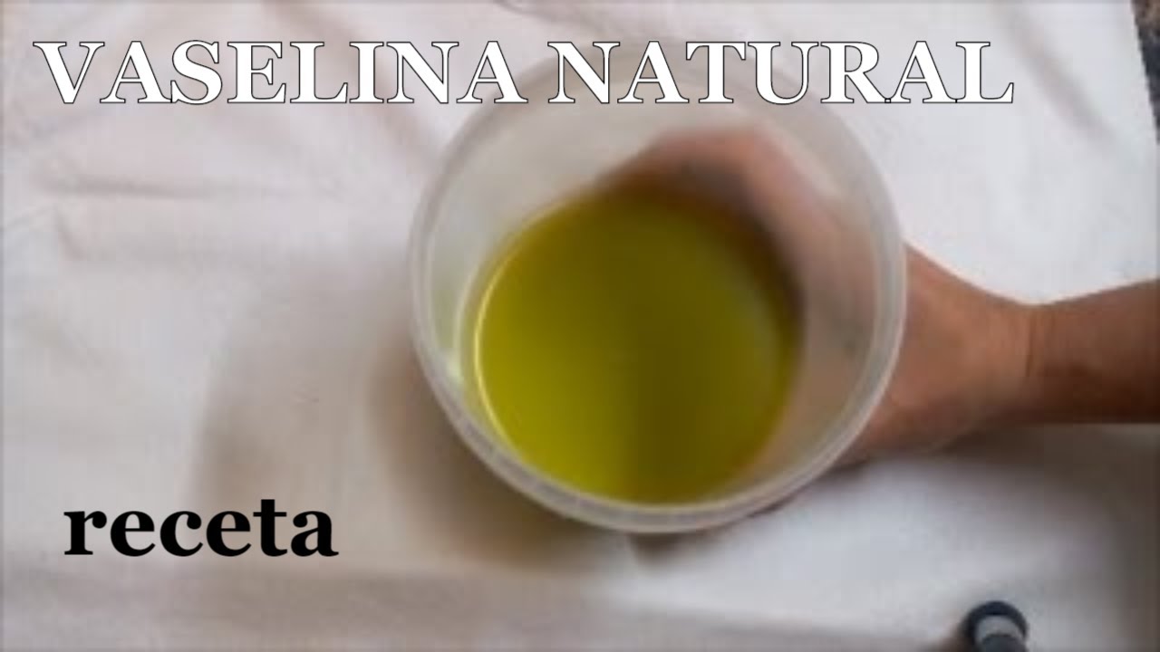 Cómo hacer VASELINA NATURAL (RECETA BASE, opción vegana) - YouTube