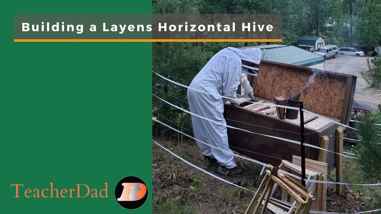 How to build a Layens Horizontal Bee Hive - YouTube
