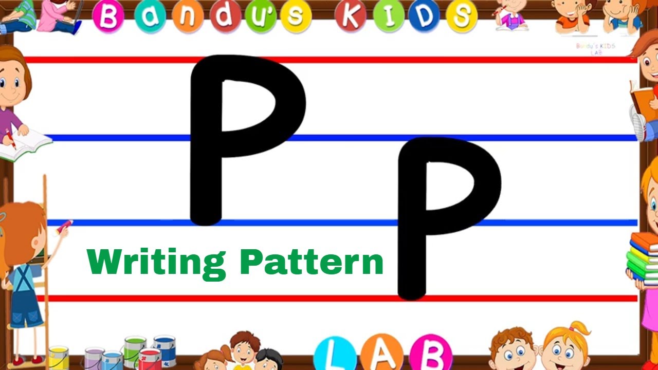 English Alphabet Pp to Tt writing Pattern | Alphabet for Kids | with ...