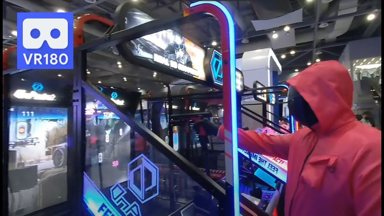 3D 180VR 4K Netflix Squid Game Guard plays OnPoint, BB Gun Rail ...