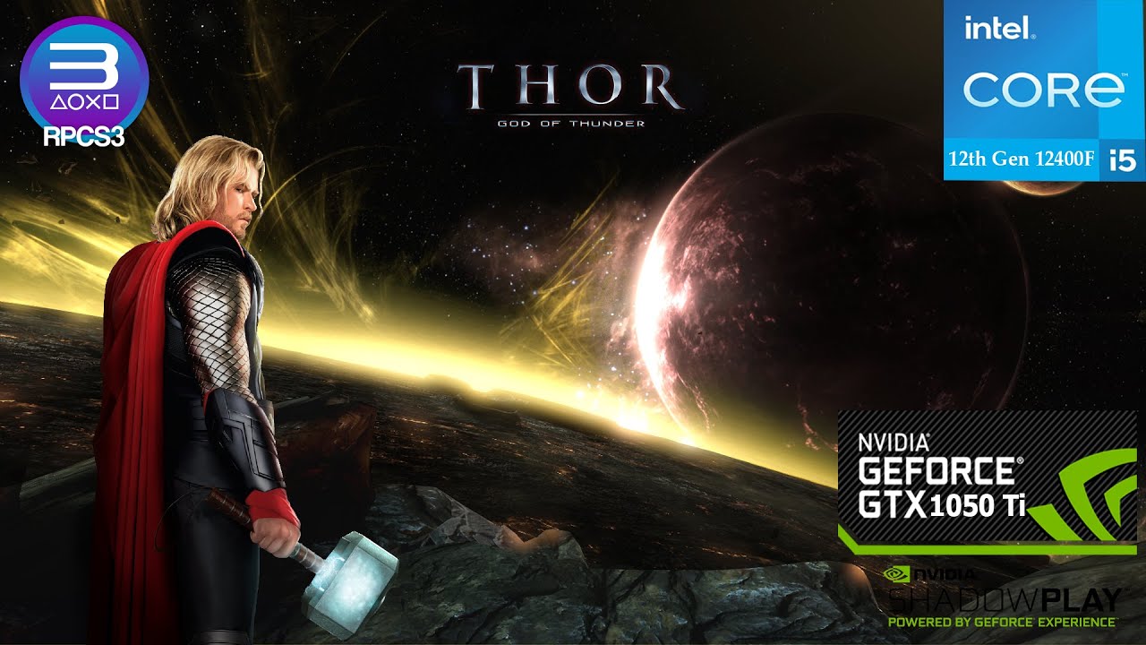 Thor: God of Thunder | Playable | 60 FPS | RPCS3 | Intel i5 12400F ...