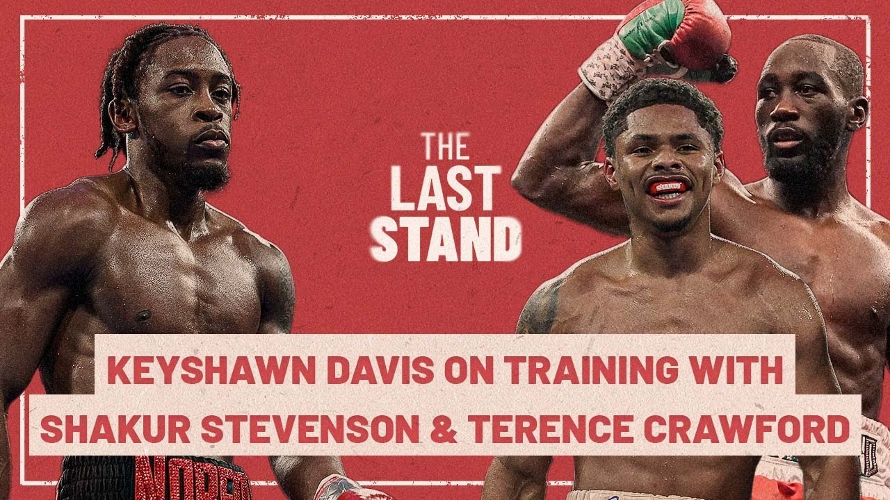 Keyshawn Davis on training with Shakur Stevenson & Terence Crawford ...