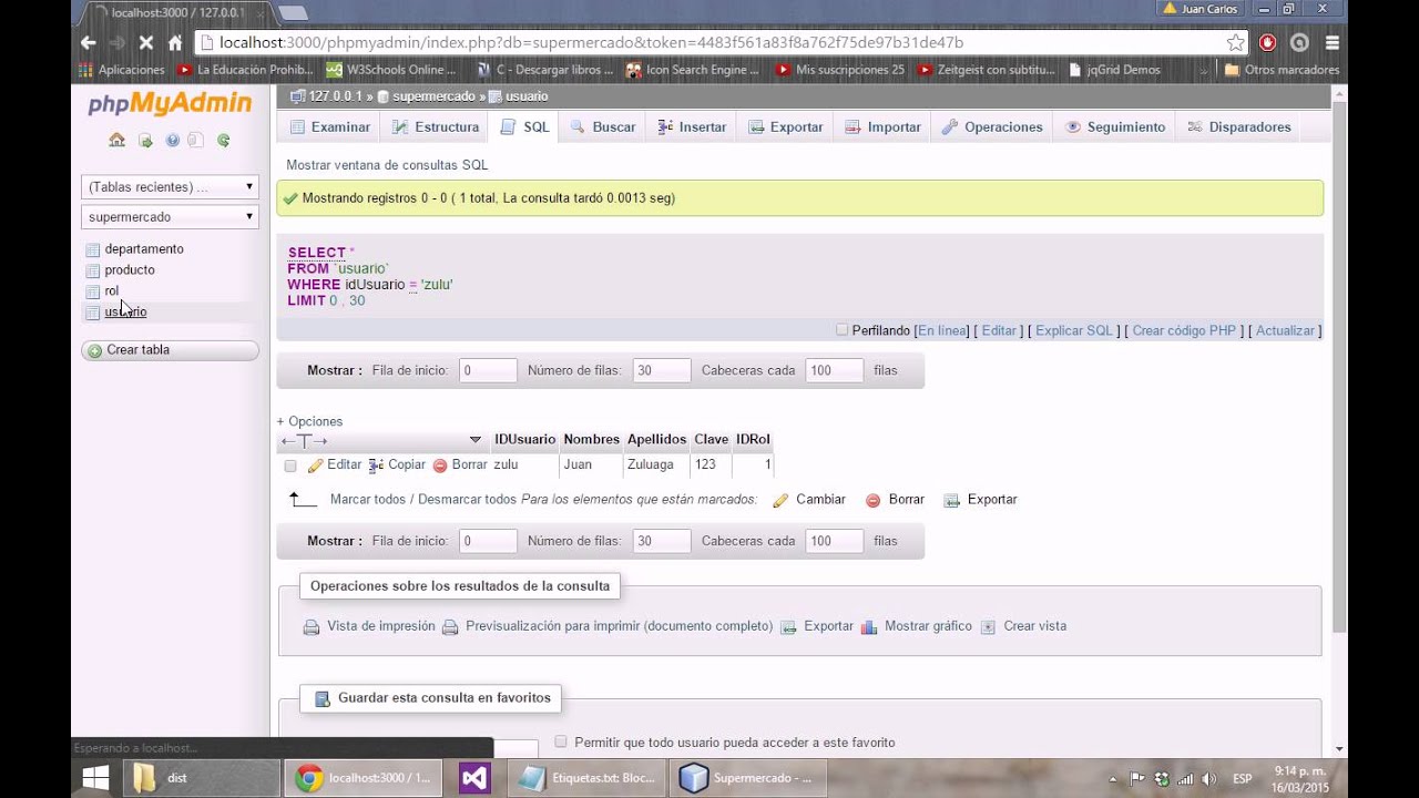 Parte 009 Java Con Bd 2015 Youtube