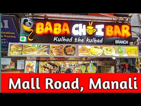 Kulhad Pizza || Baba Chai Bar || Mall Road Manali - YouTube