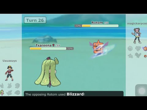 Tsareena stuck with Choicescarf high jump kick 🥲(Intense ending 4+ kick ...