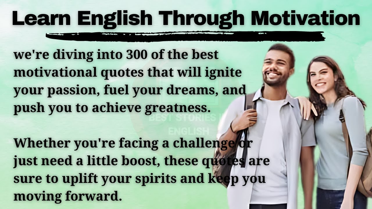300 Motivational Quotes to Inspire Your Day! 💪 | Learn English with ...