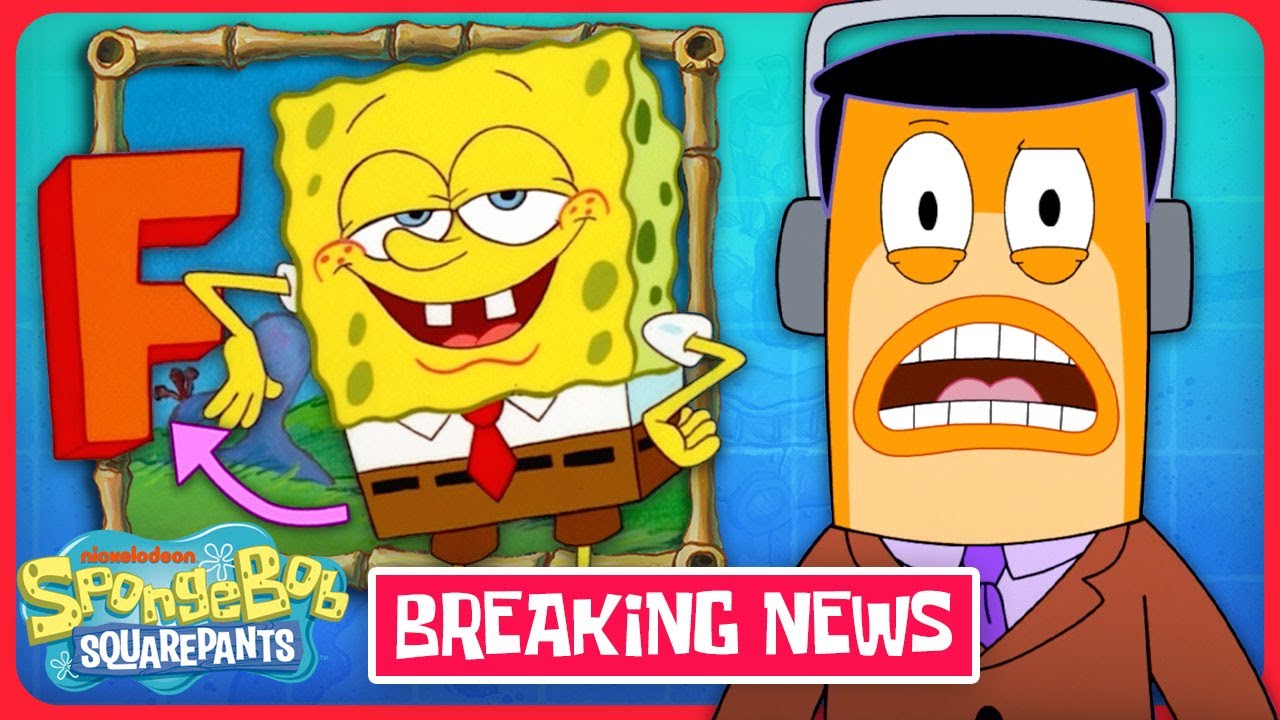 "F" is for FEAR! 🔴 | New SpongeBob Show | Bikini Bottom Inquirer Ep. 7 ...