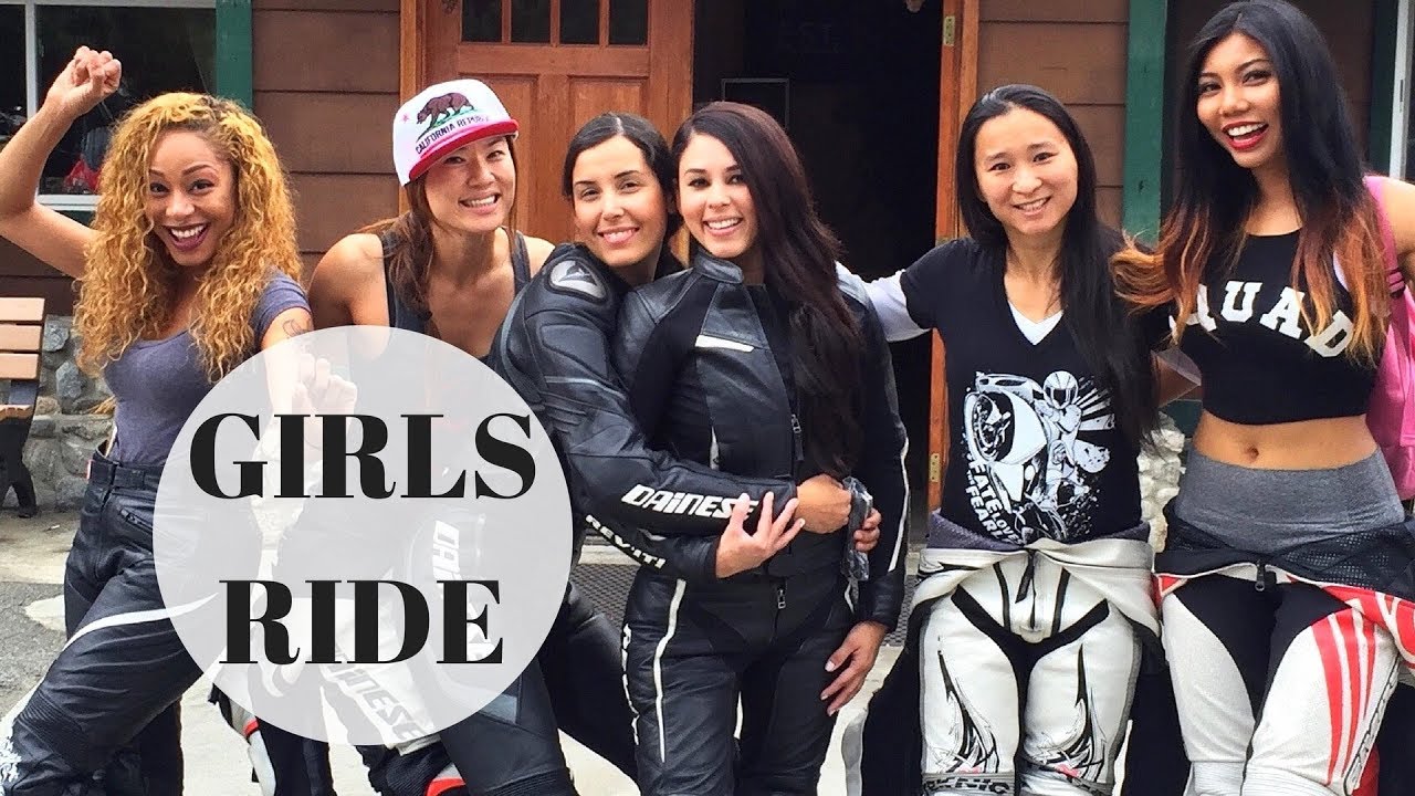 All Girls Motorcycle Ride | L.A. Meet Up - YouTube